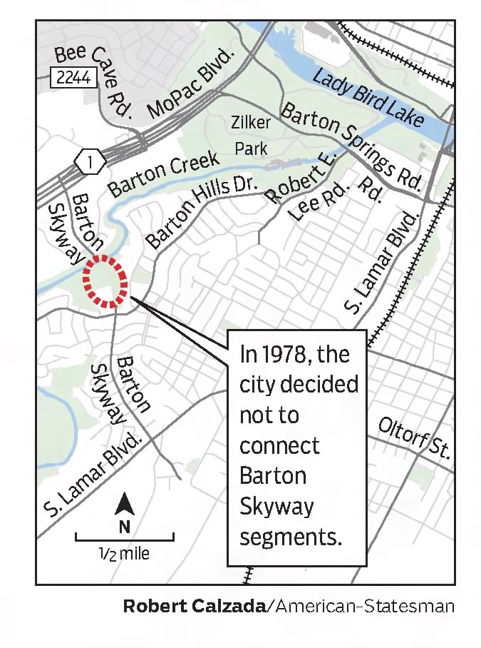 Barton Creek Time Stream | Bridge to Nowhere